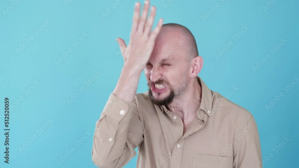 Failure regret. Self punishment. Boomerang animation. Stupid mistake ...