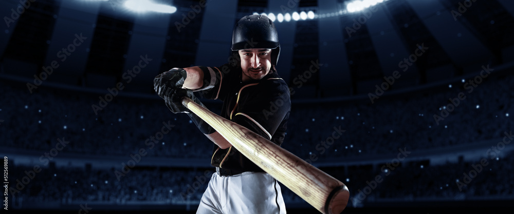 Baseball Batter Front View