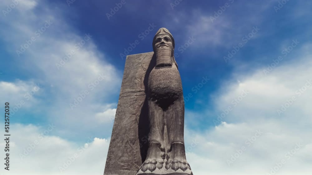 Ancient Sumerian Stone animation. Full Hd 1920×1080. 10 second long ...