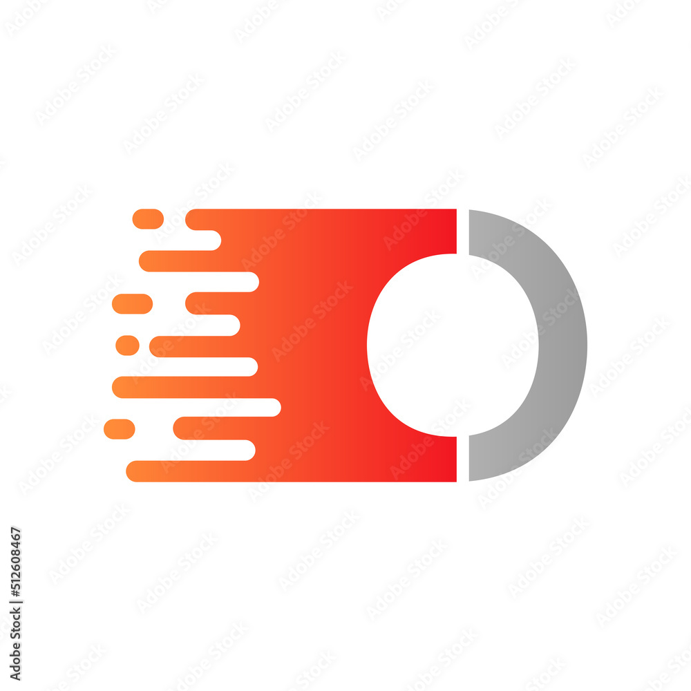 Abstract Dots Letter O Logo Design. O Letter Design Vector with Dots ...