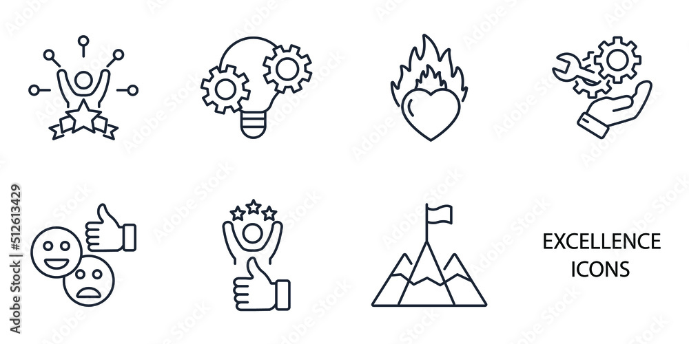 Achieve Business Excellence icons set . Achieve Business Excellence ... Achieve Business Excellence icons set . Achieve Business Excellence ...