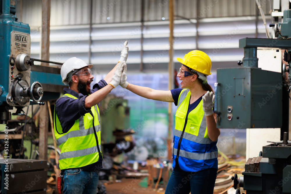 Unity and teamwork concept. team standing hands together. Professional ...