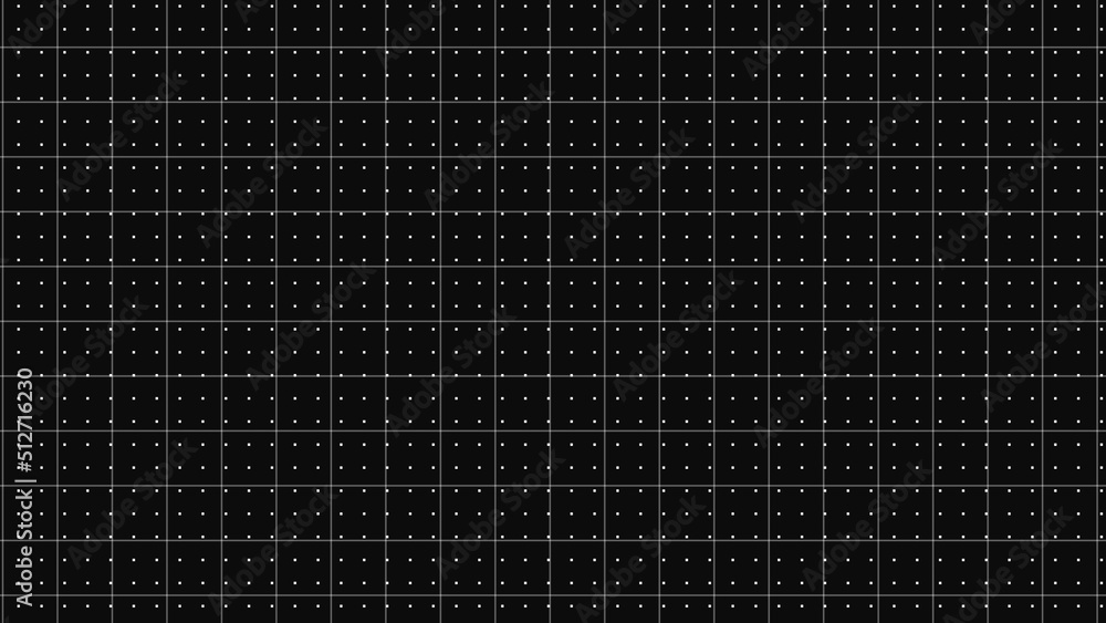 Simple lines and dots background animation. Abstract technology ...