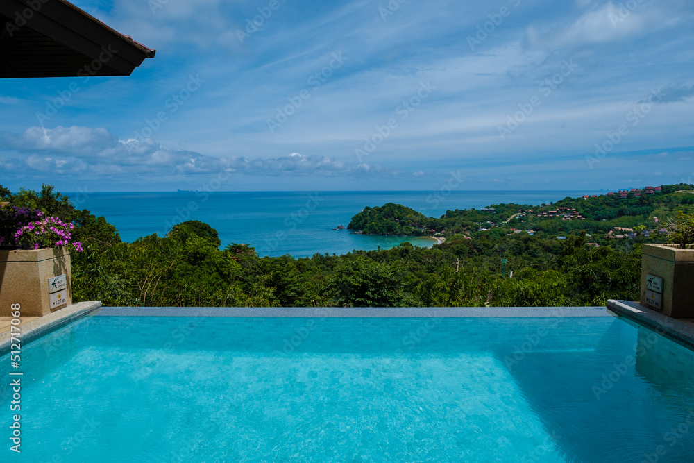 luxury vacation in Thailand pool of a luxury pool villa, swimming pool ...