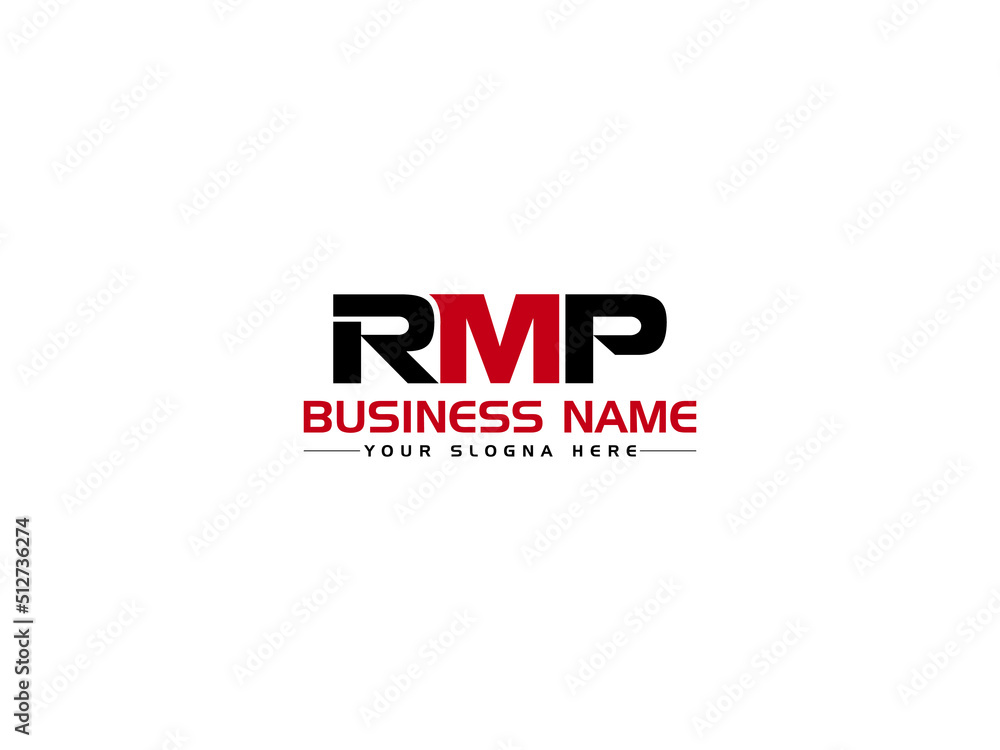 Minimalist RMP Logo Letter Vector, Colorful RM r m Logo Icon Design For ...