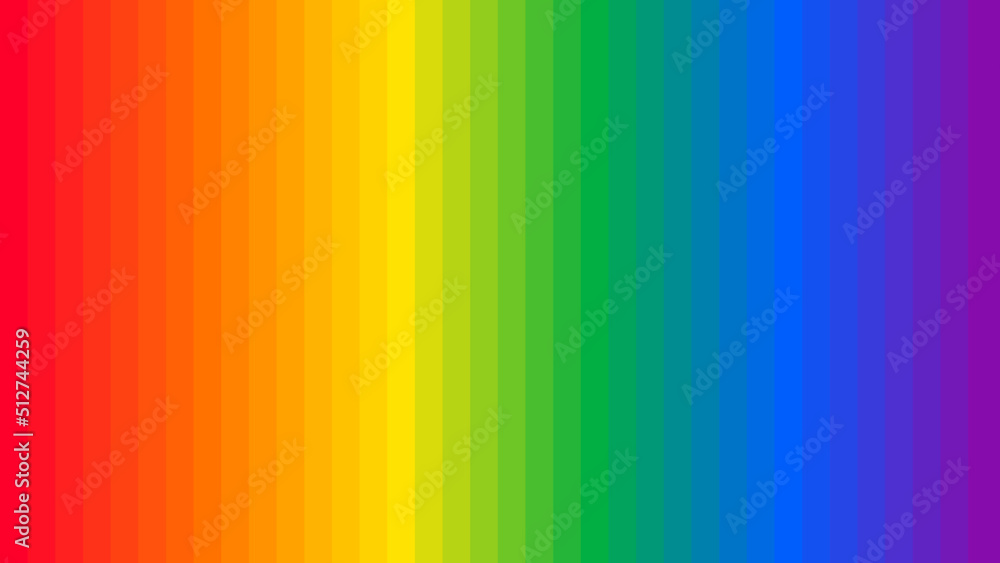 Gradient stripes line colorful rainbow background design. Happy LGBT ...