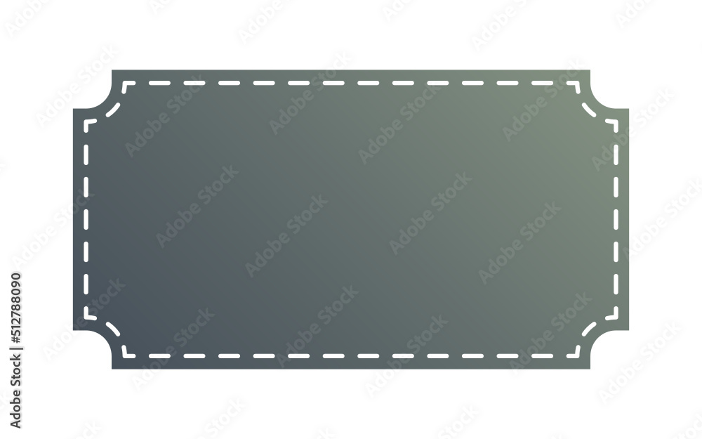 gradient ticket text box Stock Vector | Adobe Stock