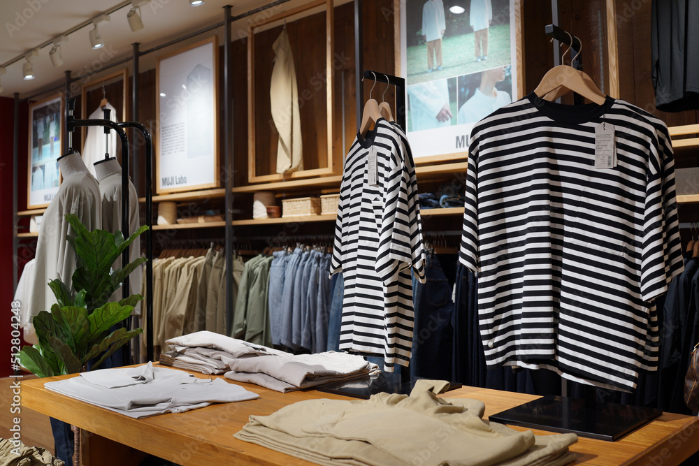 KL, MALAYSIA - 20 JUNE 2022: Interior view of Muji Store in Mid Valley ...