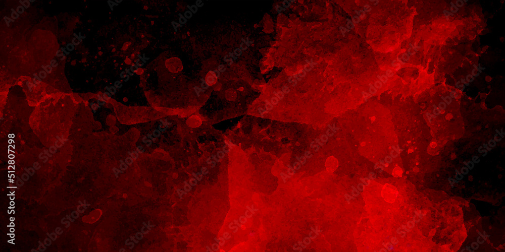 Red background with scratches and Old red scratched wall, grungy ...