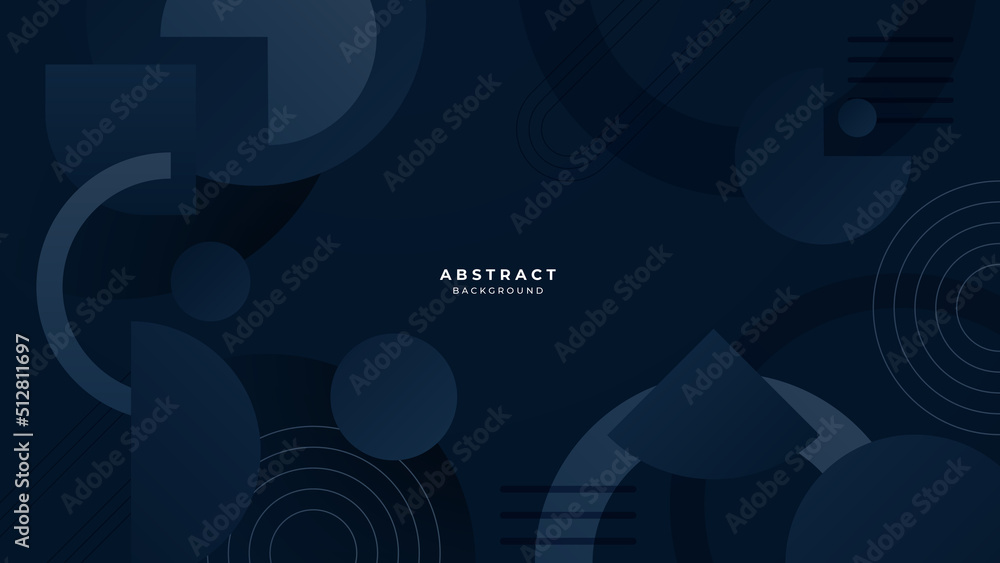 Abstract dark navy blue background Stock Vector | Adobe Stock
