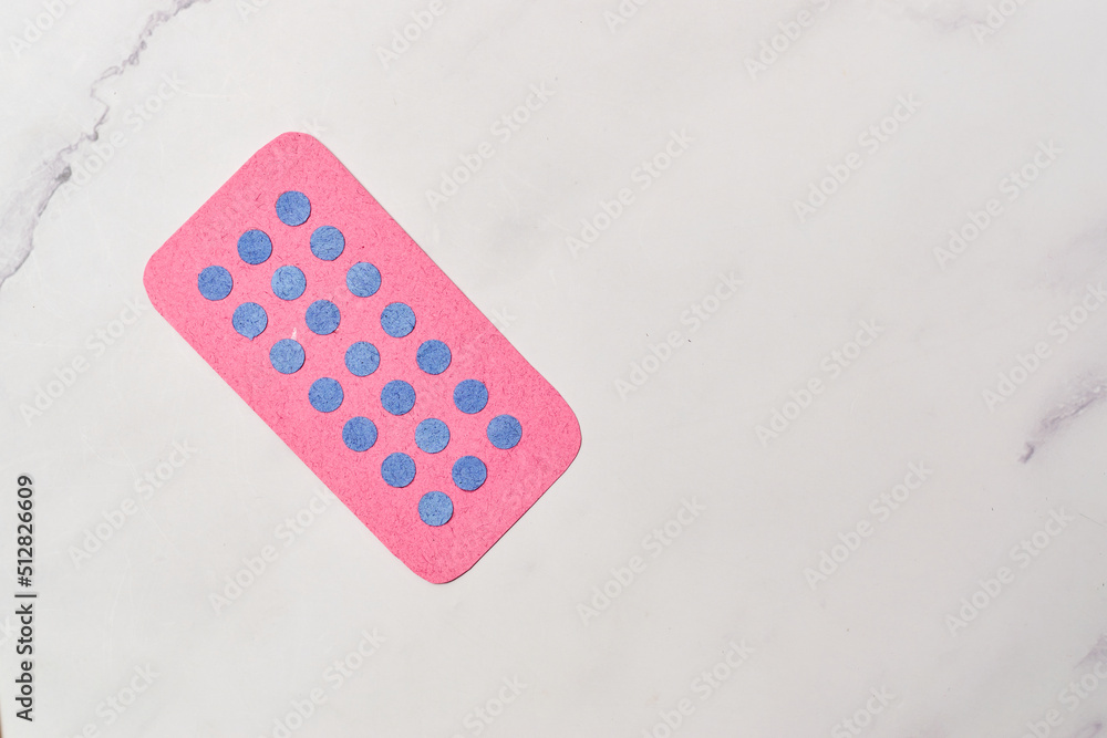 Birth or Contraceptive pills, contraceptive method concept and sex ...