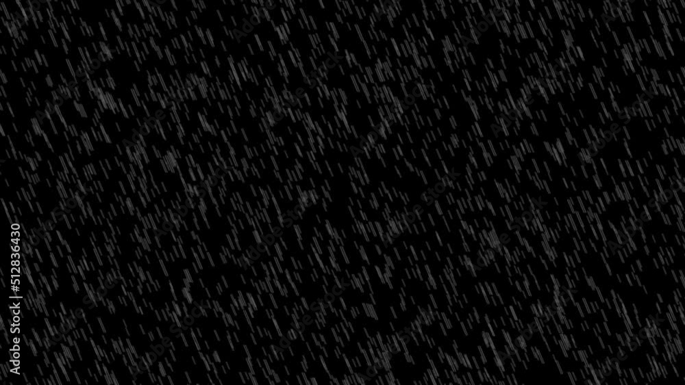 Loop falling rain background. rainy season background Loopable rain ...