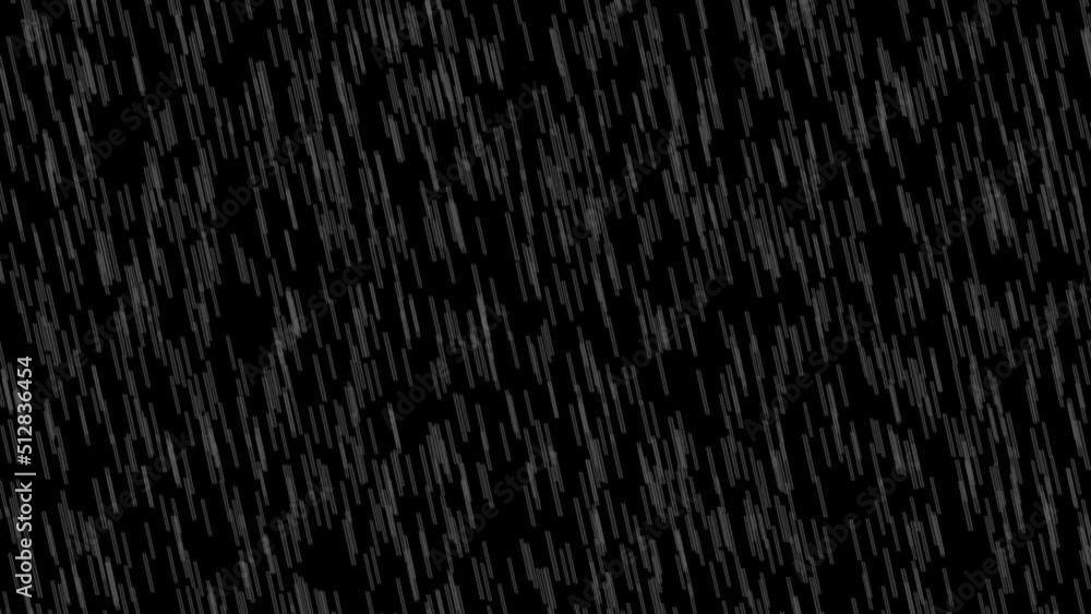 Loop falling rain background. rainy season background Loopable rain ...