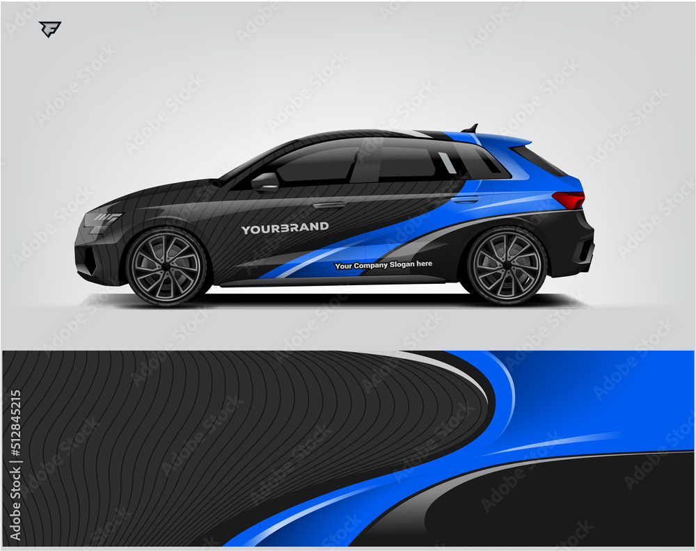 Car Wrap Design. Design modern eye catching ready use. place your logo ...