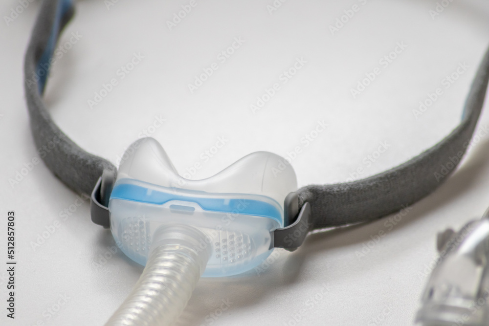 CPAP mask as full face mask or nose mask against obstructive sleep ...