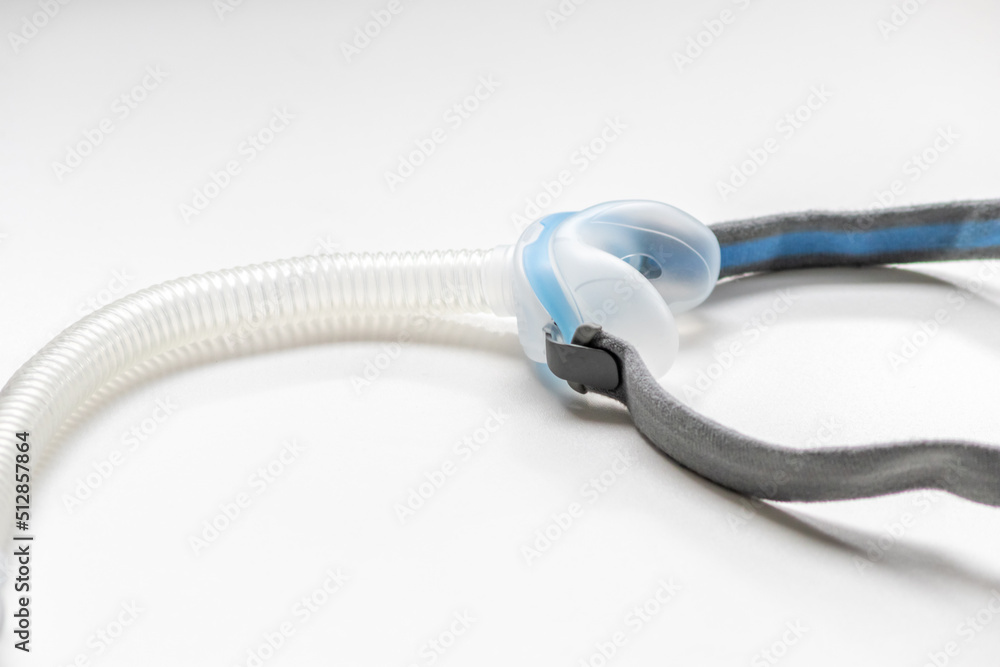 CPAP mask as full face mask or nose mask against obstructive sleep ...