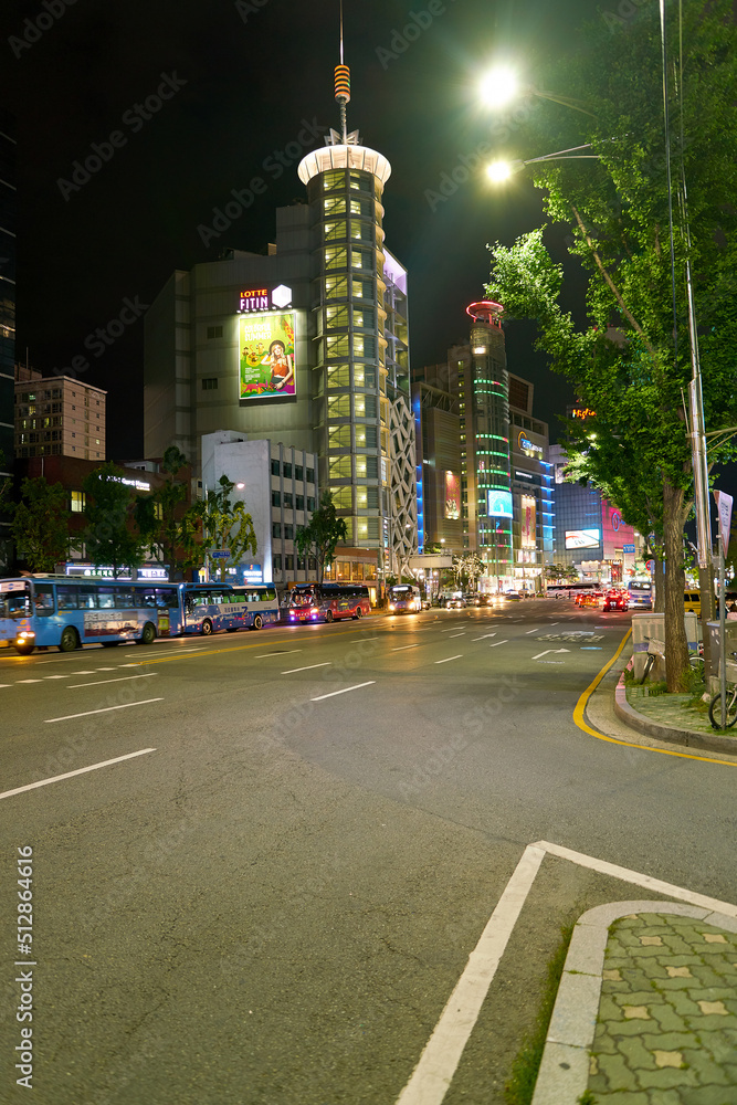 SEOUL, SOUTH KOREA - CIRCA JUNE, 2017: Seoul urban landscape. Seoul ...