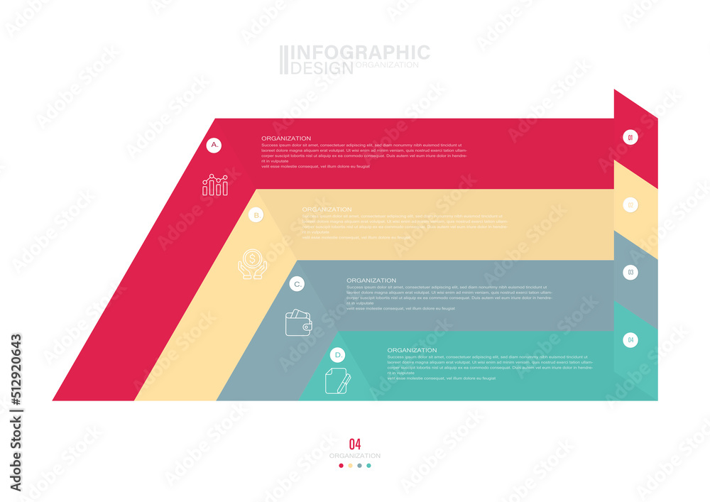 Business data visualization. Infographic Elements stock illustration ...