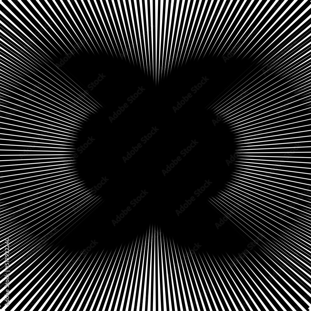 lines that create an optical illusion when viewed carefully Stock ...