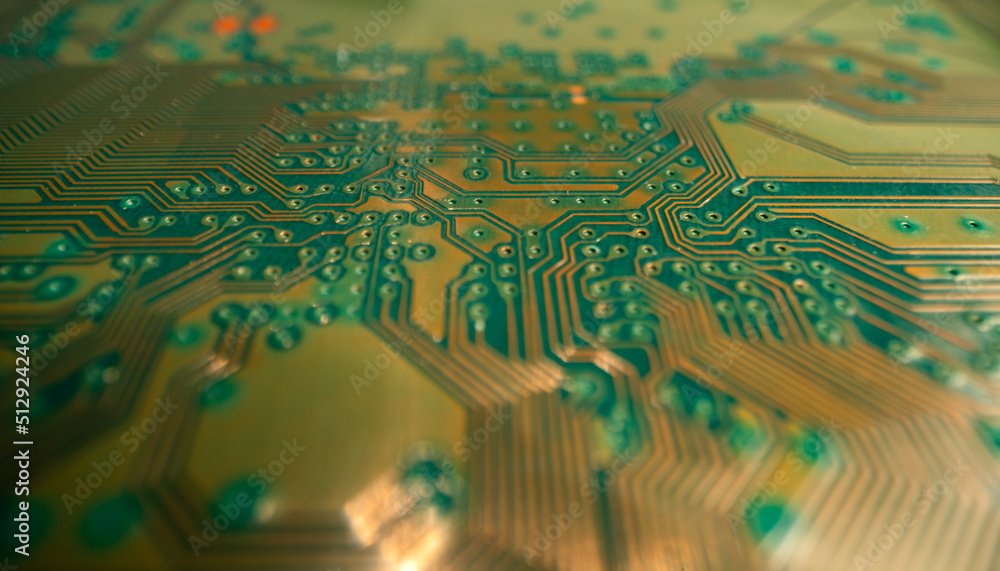Electronic circuit board background. Abstract digital technology ...