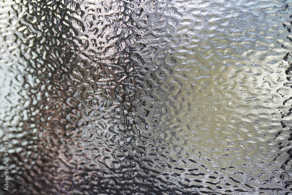 Embossed glass texture, Uneven glass surface background. Window patern ...