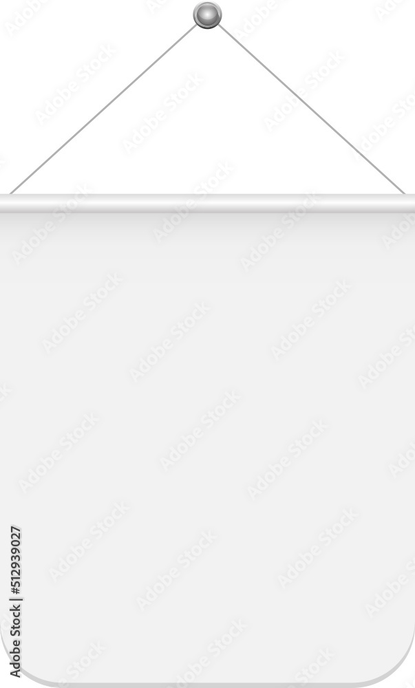 Realistic pennant clipart design illustration Stock Vector | Adobe Stock