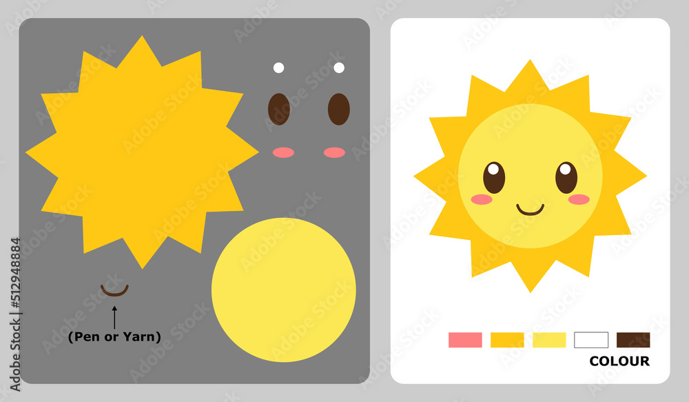 Sun Patterns To Cut Out