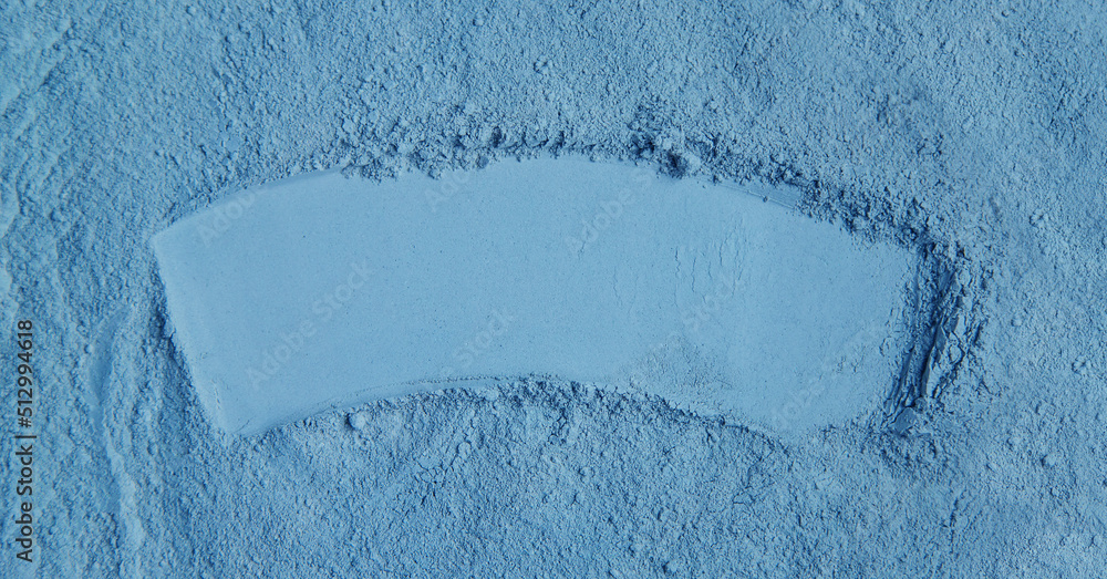 Mask clay powder spa texture for face and body. Selective focus. Stock ...