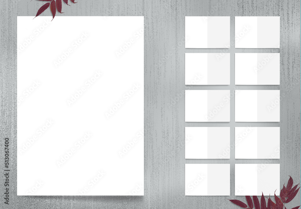 Multiple Pages Brochure Mockup Stock Template | Adobe Stock