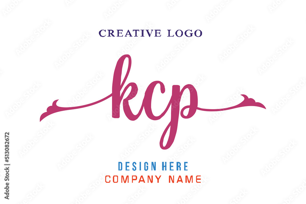 KCP lettering, perfect for company logos, offices, campuses, schools ...