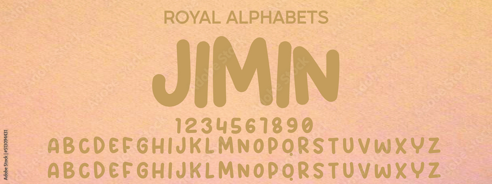 JIMIN Abstract Fashion font alphabet. Minimal modern urban fonts for ...