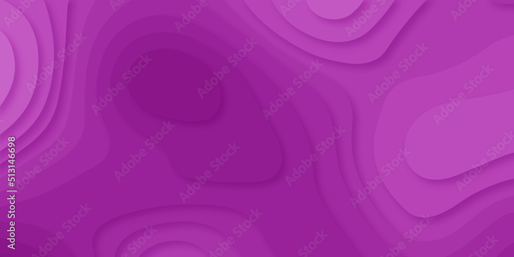 Papercut abstract background with pink colour smooth gradient Vector ...