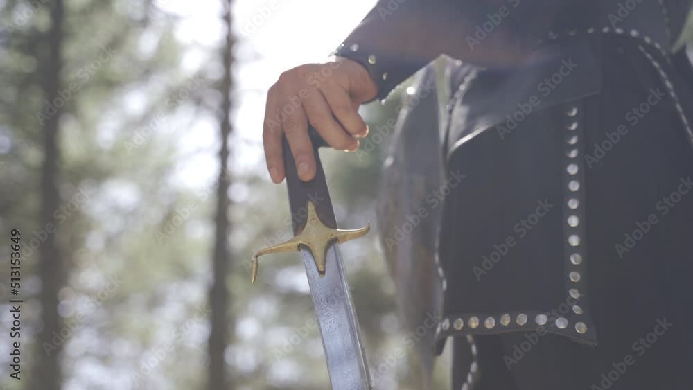 Sword with the sign of the cross. Pioneer unit, historical periods, war ...