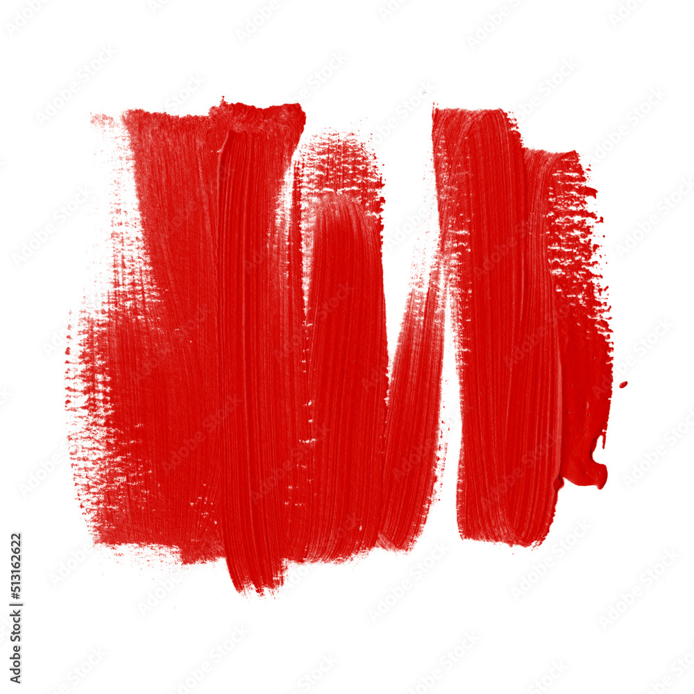 Texture red brush stroke abstract art paint background. Acrylic ...