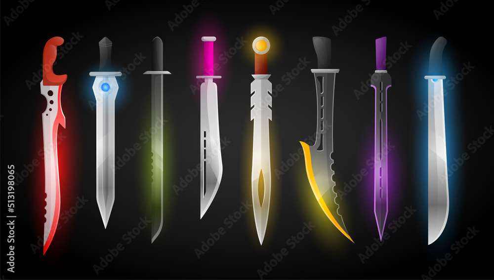 Futuristic Daggers