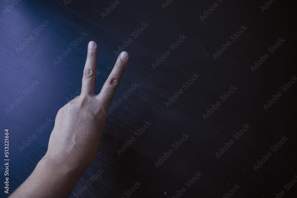 manos signos con manos, señales con manos Stock Photo | Adobe Stock