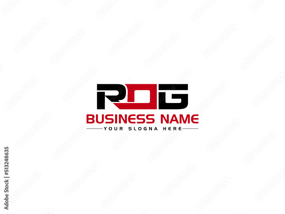 Modern ROG Logo Icon Vector, Colorful RO r o g Logo Letter Vector Art ...