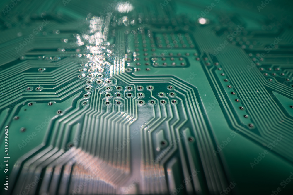 Electronic circuit board background. Abstract digital technology ...