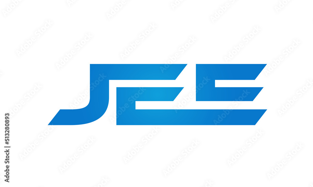 JEE letters Joined logo design connect letters with chin logo logotype ...