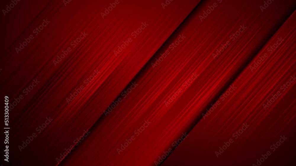 Dark red lines abstract tech futuristic background. Seamless looping ...