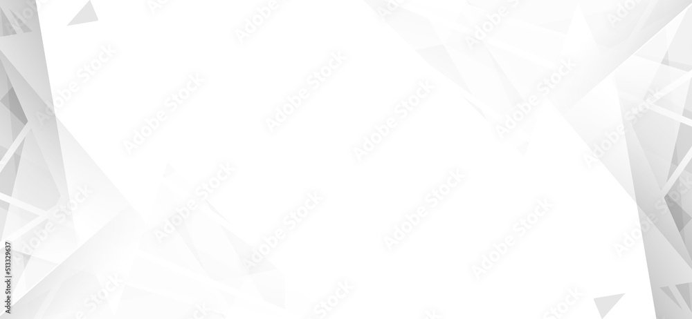 White background. space design concept. template banner. poster, web ...