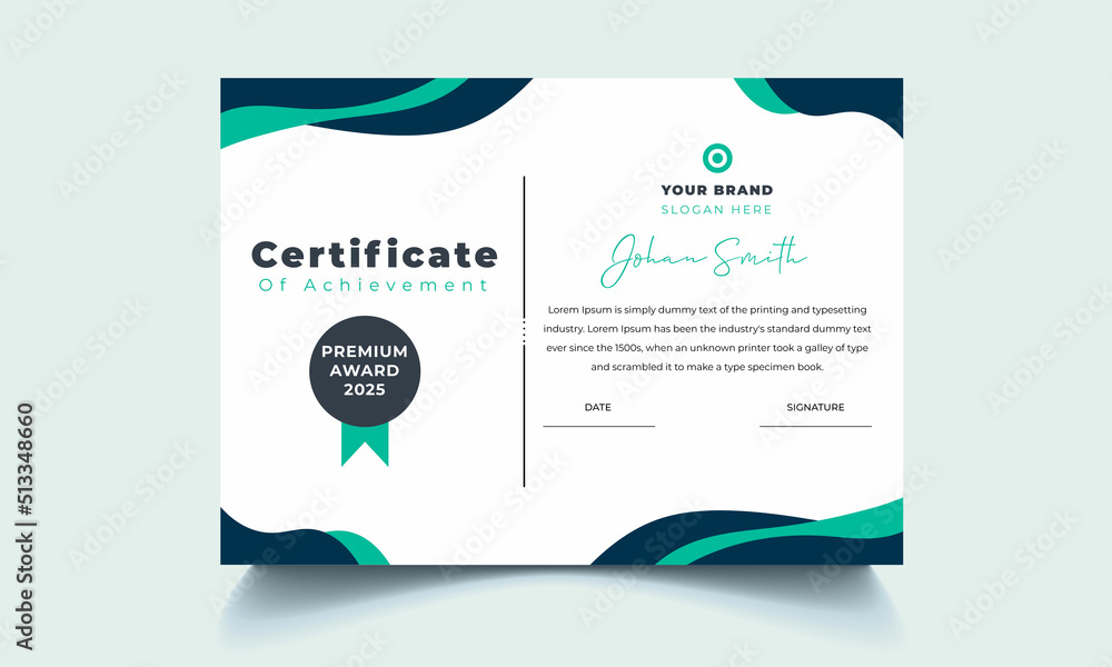 Professional Award Certificate Template