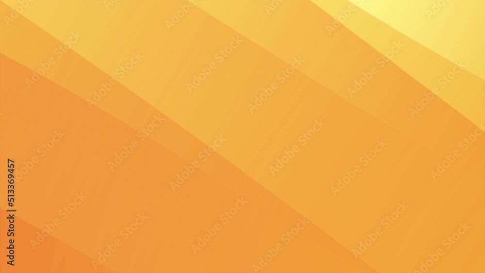 2D flat Animations loop 4K Warm tone and Orange color background ...
