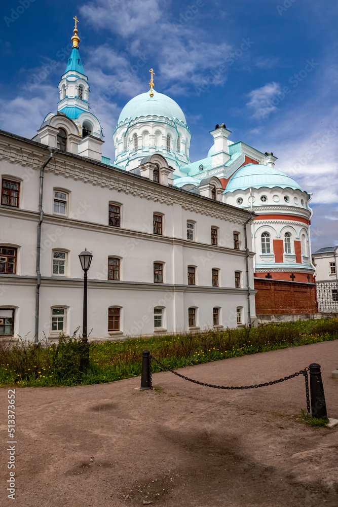 Valaam Transfiguration Monastery. A monastery on the Valaam Archipelago ...