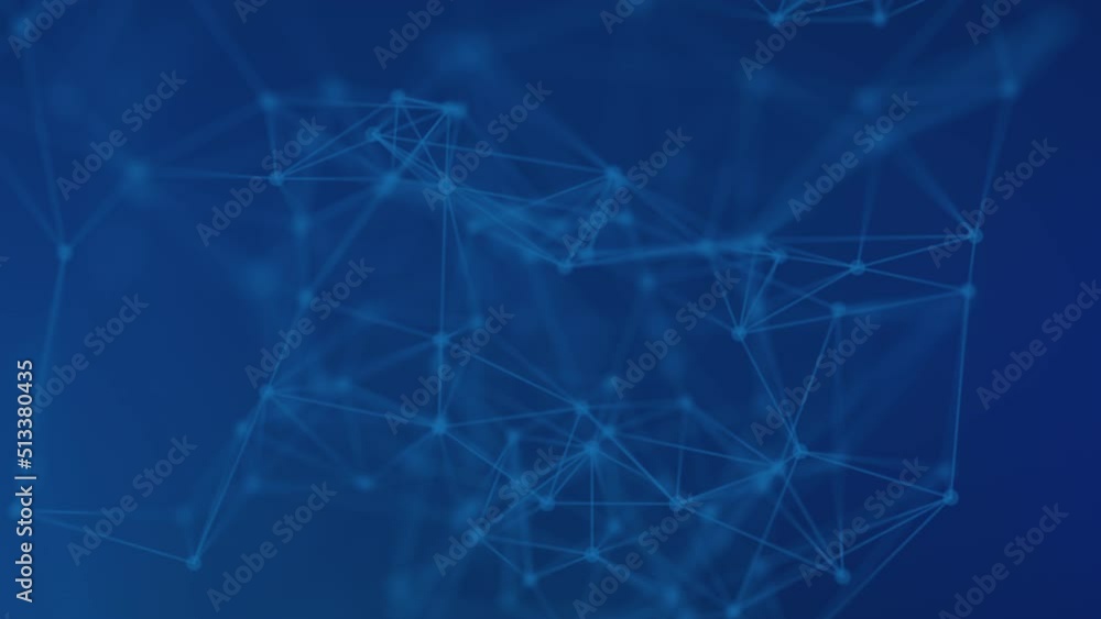 Grid Mesh tech broadcasting web elements growing global network abstract background 4k ultra hd ...