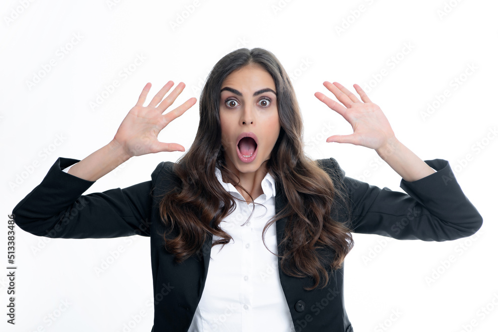 Screaming hate rage woman face. Emotional angry woman screaming on ...