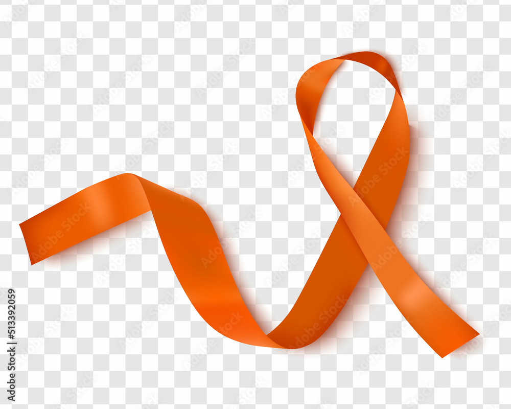 National Kidney Cancer Awareness Month. The Ribbon Is Orange ...