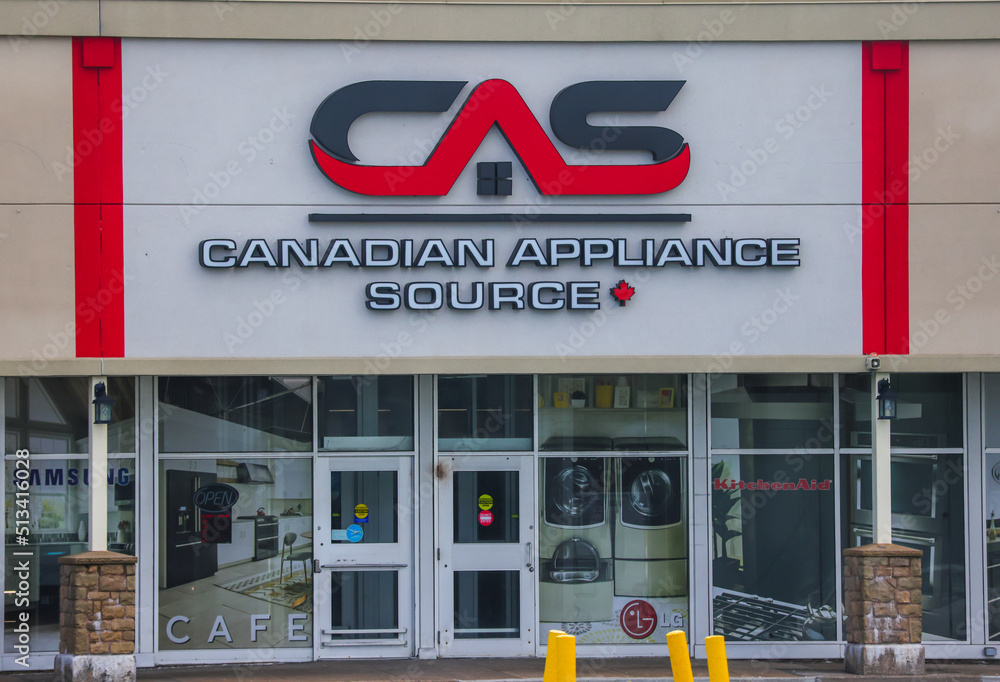 Canadian Appliance Source store front. Canadian chain of retail store ...