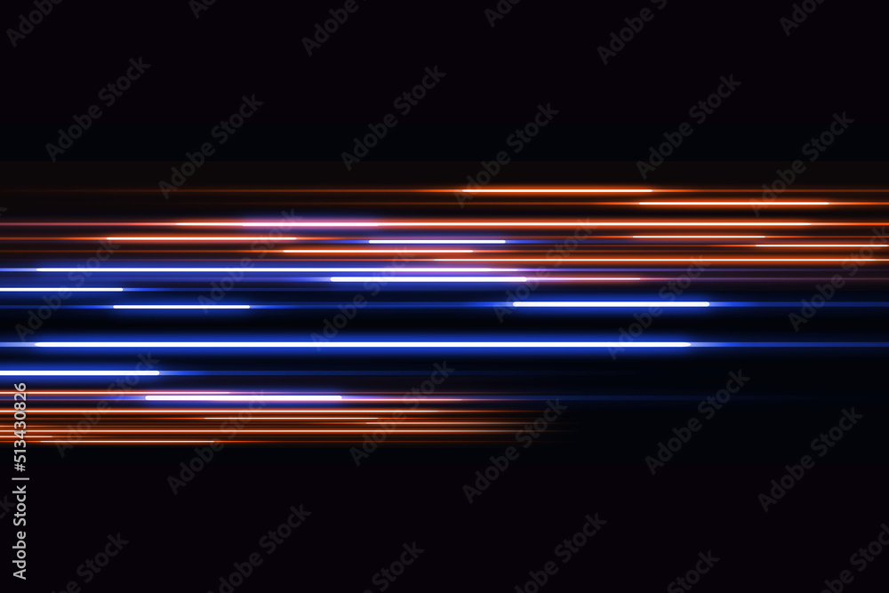Light speed zoom travel in Deep space background 3d illustration. Stock ...