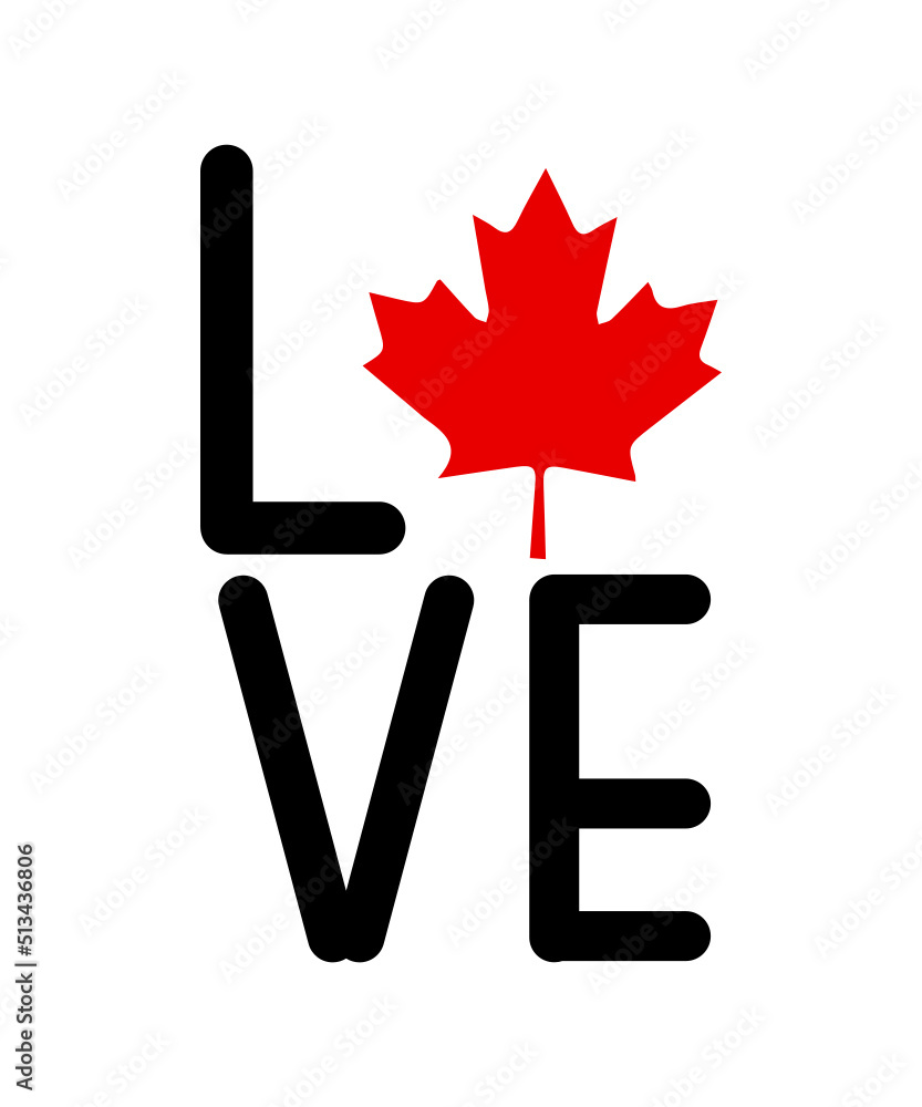 Canada SVG Design , Canada SVG Vector , Canda SVG Bundle Stock Vector ...